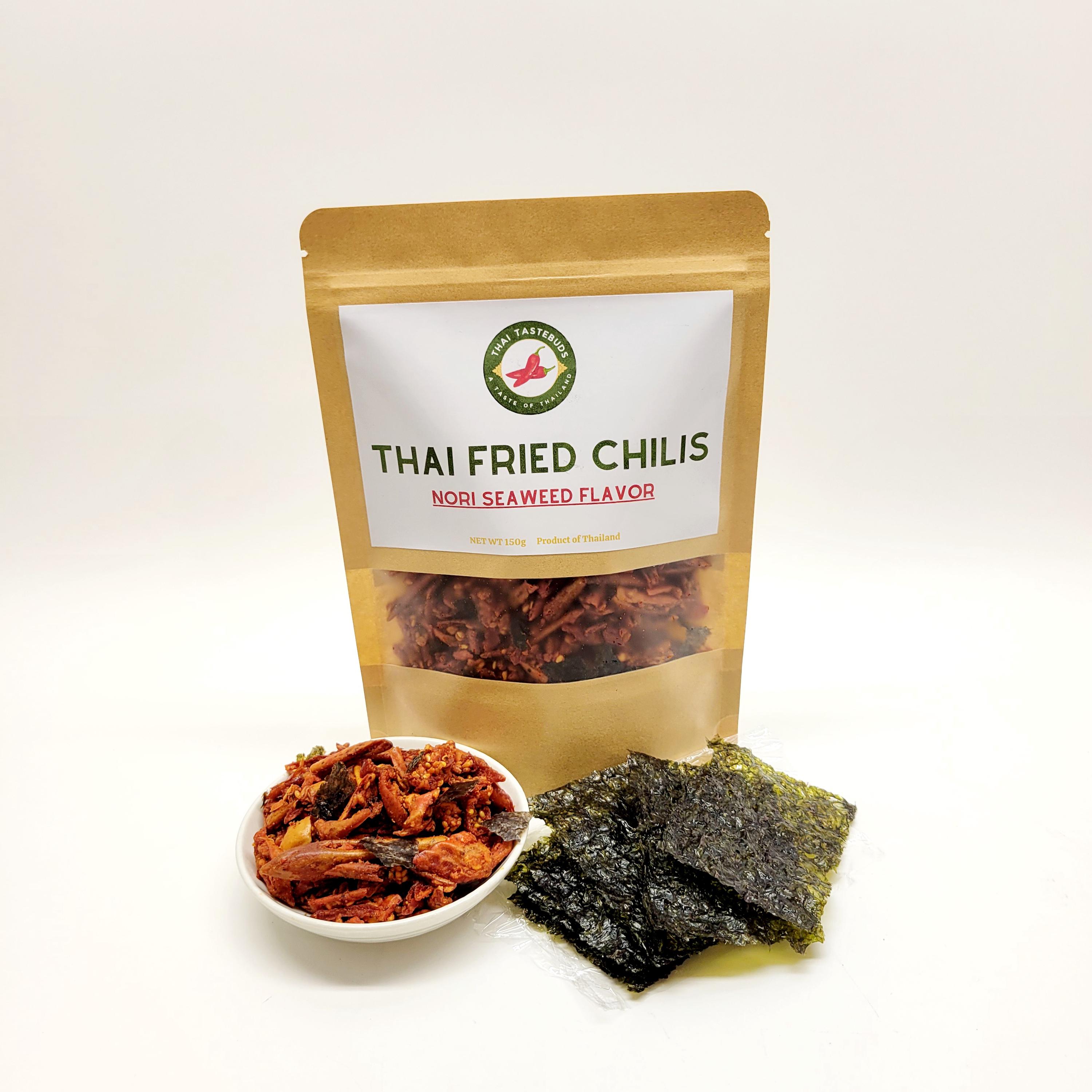 Nori Seaweed Flavor | Crispy Sesame Fried Chili Peppers | Vegan & Spicy ...