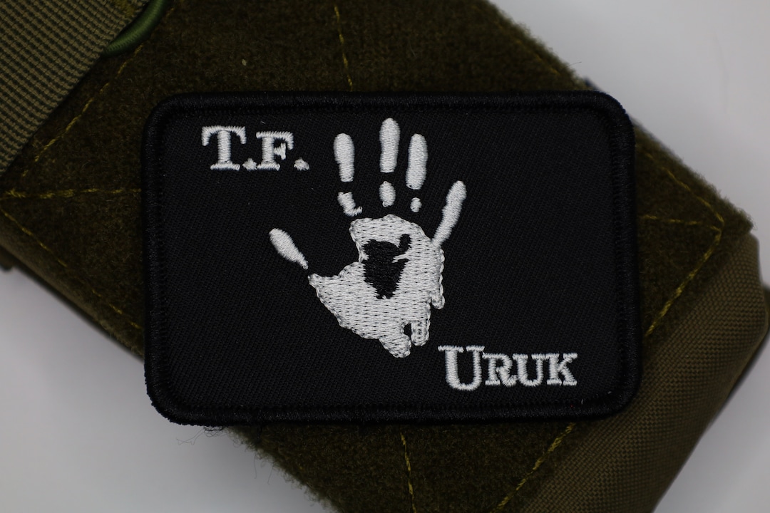 Task Force "uruk" Isengard Lotr Tactical Airsoft Hook and Loop Patch - Etsy