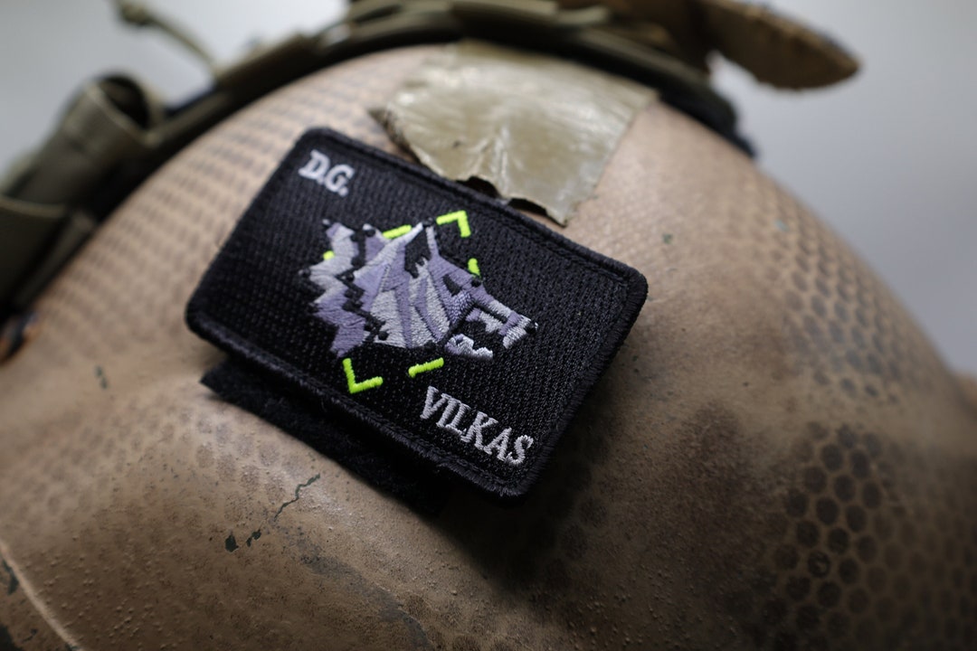 Airsoft Lithuanian Patch wolf IFF Patch - Etsy