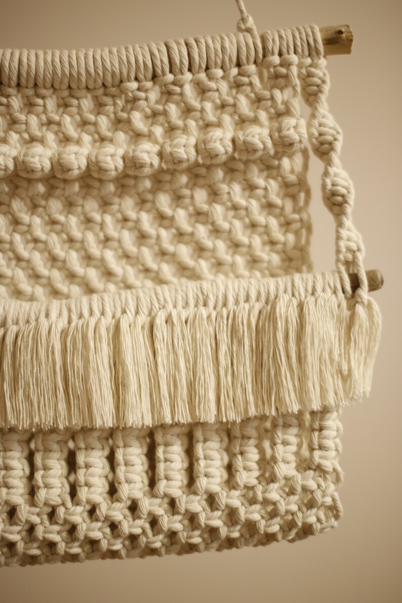 Boho Macrame Book Nook Tutorial + Free Knot Guide. Instant Download.pdf ...