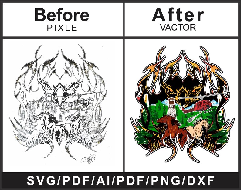 Image to Vector, Vector Art, Photo to SVG, Convert to Vector Graphics ...