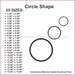 Shapes Shapes for Applique machine Embroidery Design-fun With Shapes ...