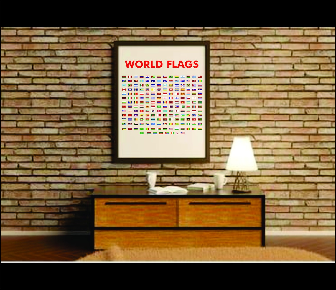 Flags of the World Vector File- Digital Download - Etsy