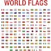 Flags of the World Vector File- Digital Download - Etsy