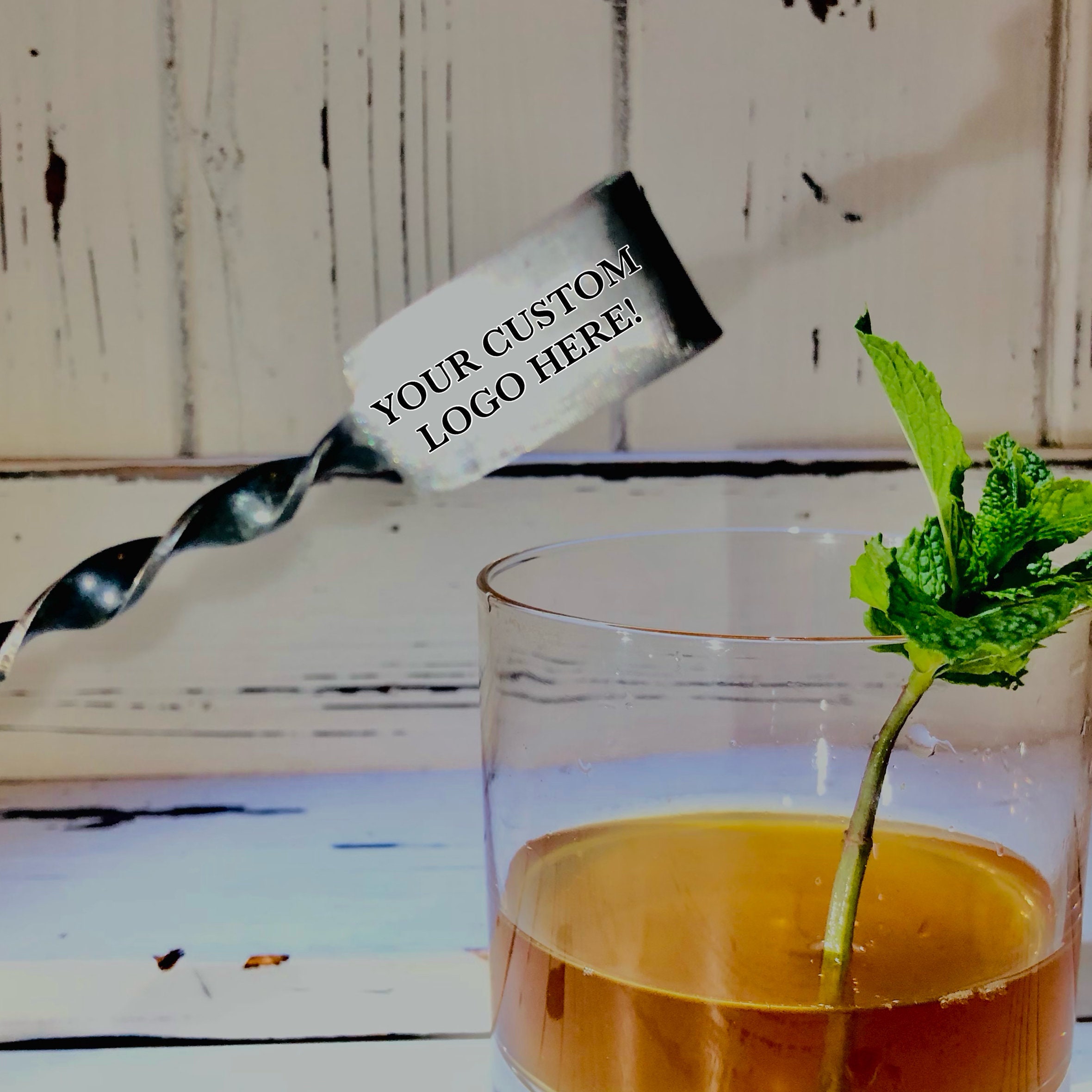 Whiskey Hoop Bar Spoon - Etsy