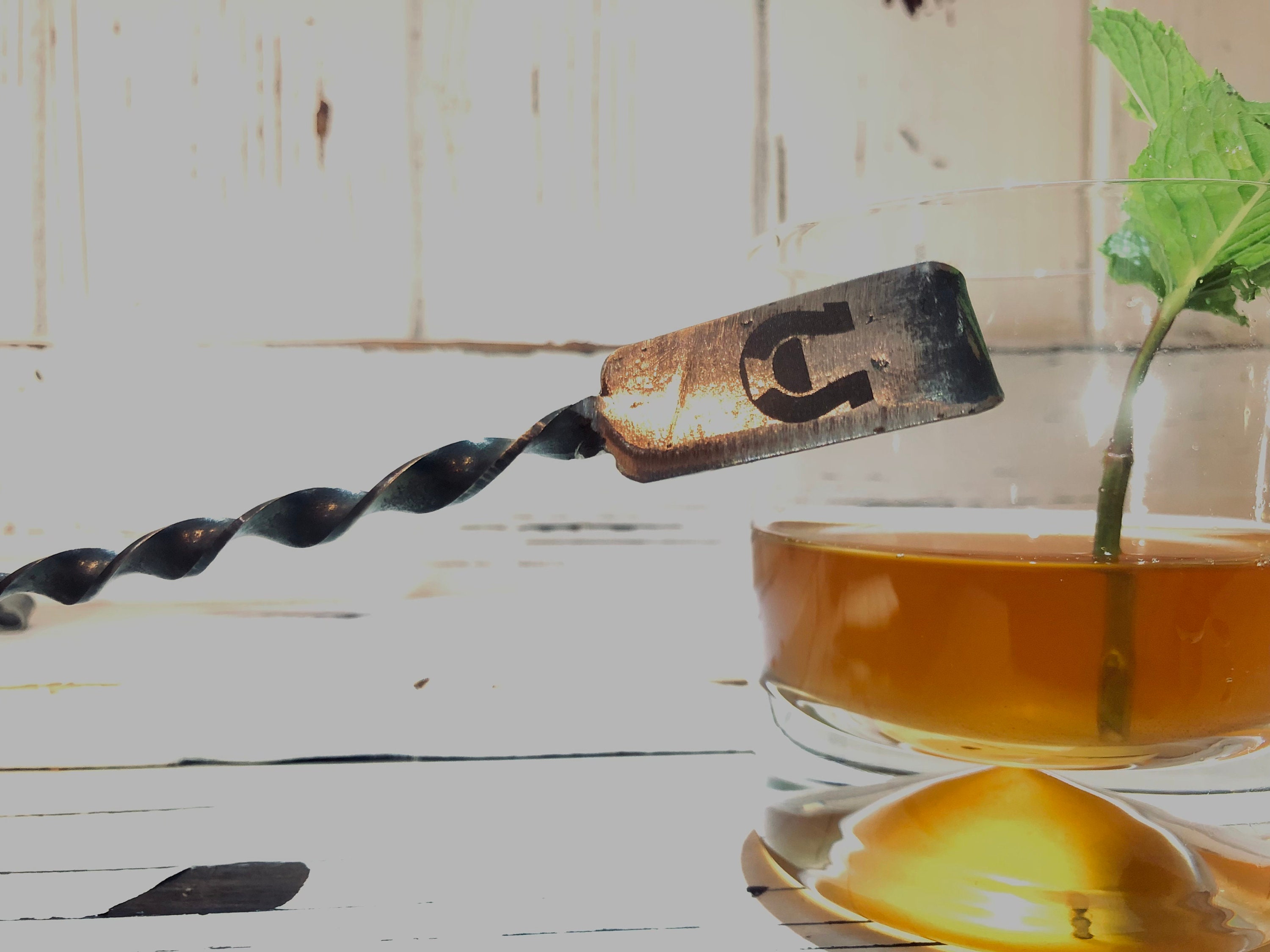 Whiskey Hoop Bar Spoon - Etsy