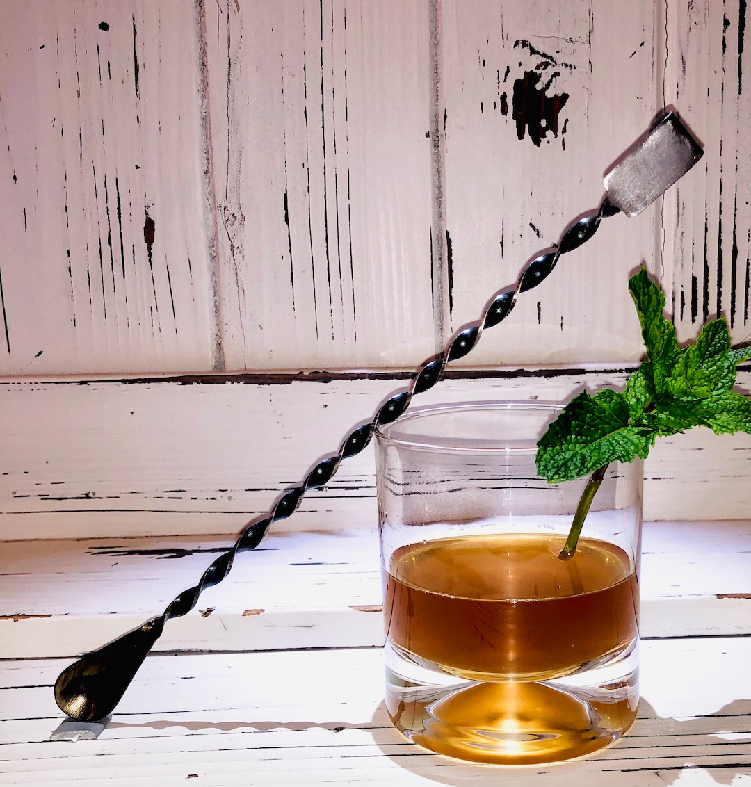 Whiskey Hoop Bar Spoon - Etsy