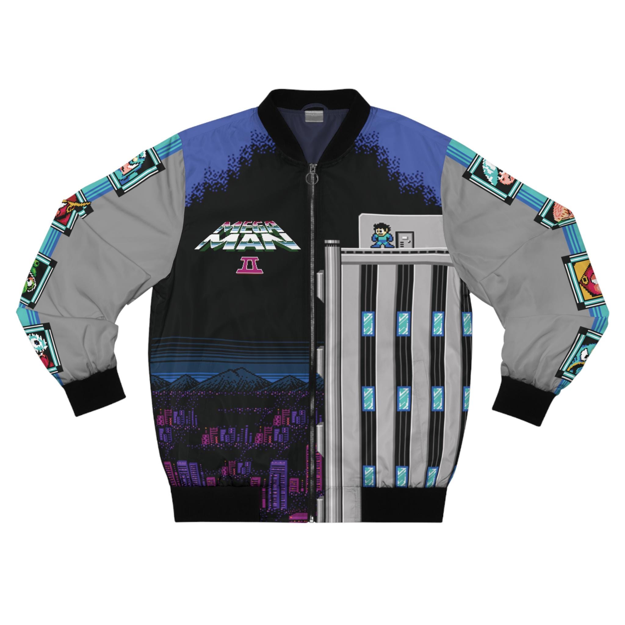 Mega Man 2 Bomber Jacket - Etsy