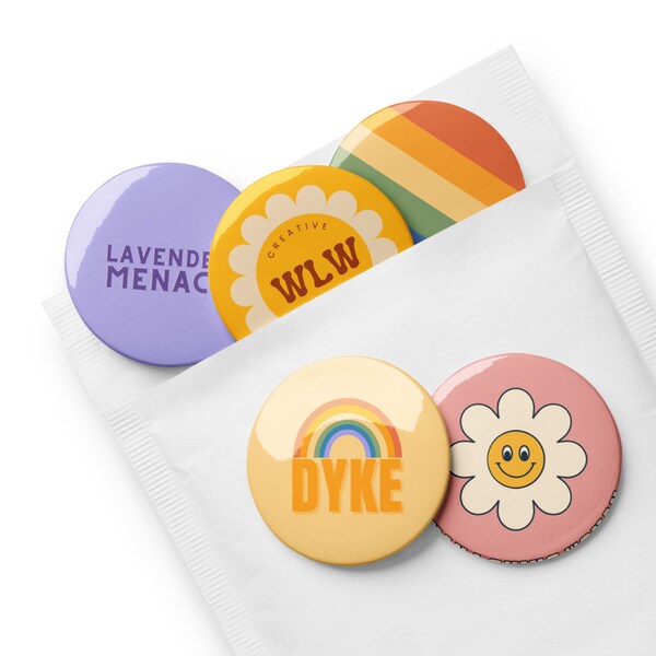 Lesbian Buttons - Etsy