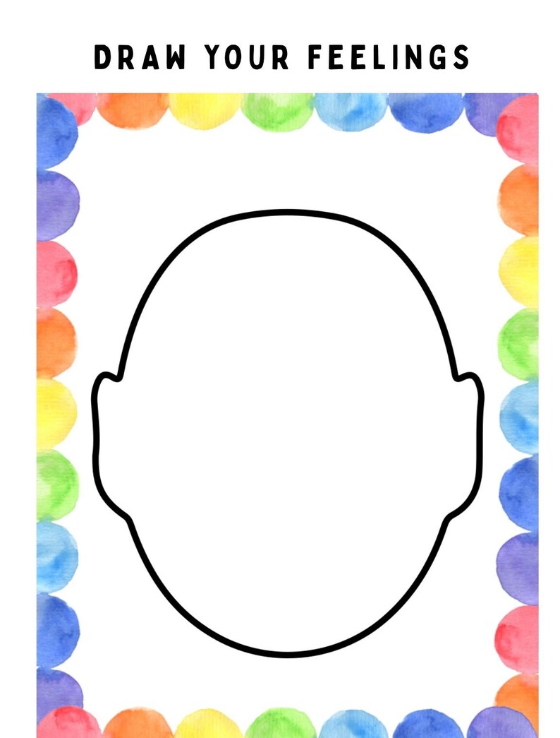 Kids Feelings and Emotions Printable Bundle | SEL Worksheets for ...