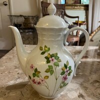 Shelley Mode Shaped Coffee Pot Squares and Lines Pattern 11792 - Etsy