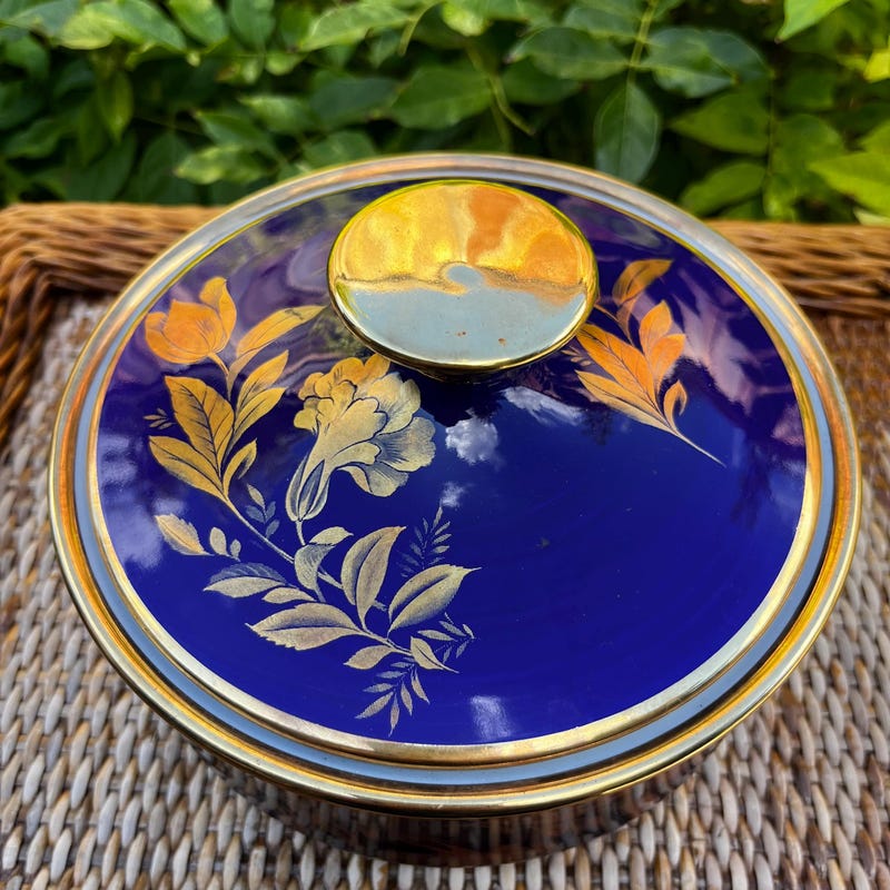 Gold Kpm Dish - Etsy