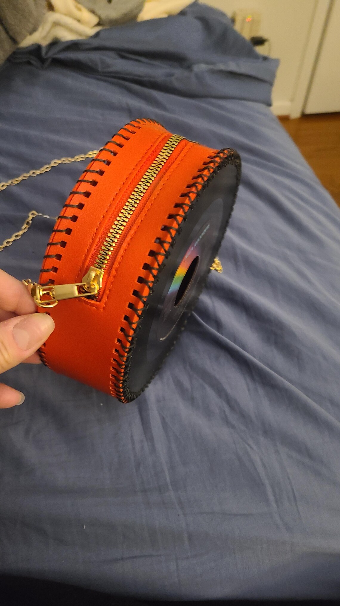 Lynyrd Skynyrd "free Bird" Vintage Vinyl 45 Record Purse in Red and ...