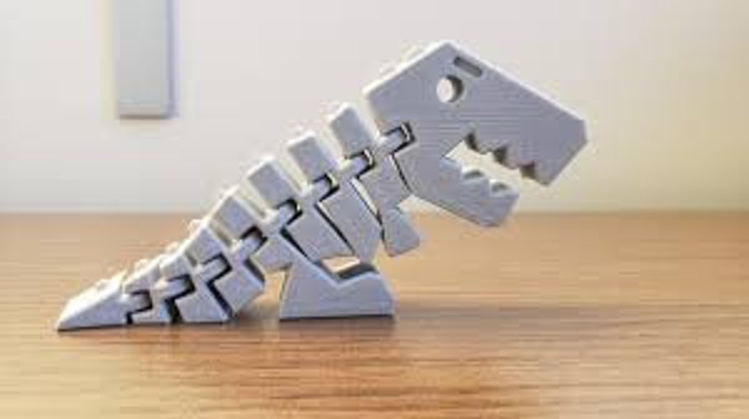 Flexi Rexy Flexible 3D Printed Dinosaur - Etsy