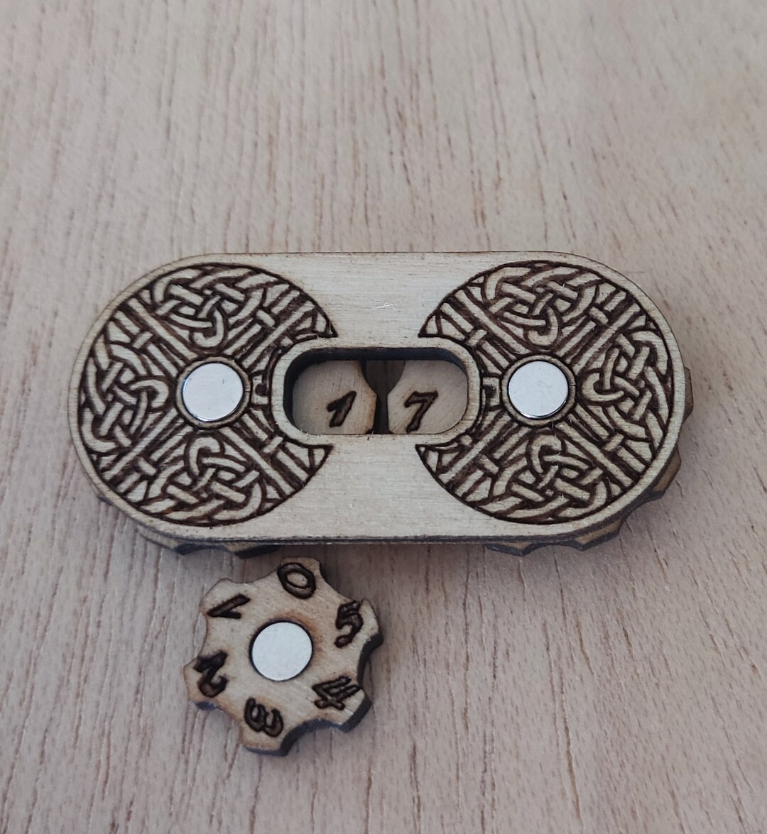 Life Counter Board Games ROL Dnd Double Dial - Etsy