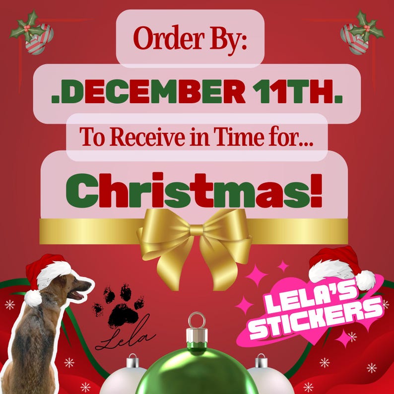 Watercolor Christmas Tree Gift Tags, Family Name Stickers - Etsy