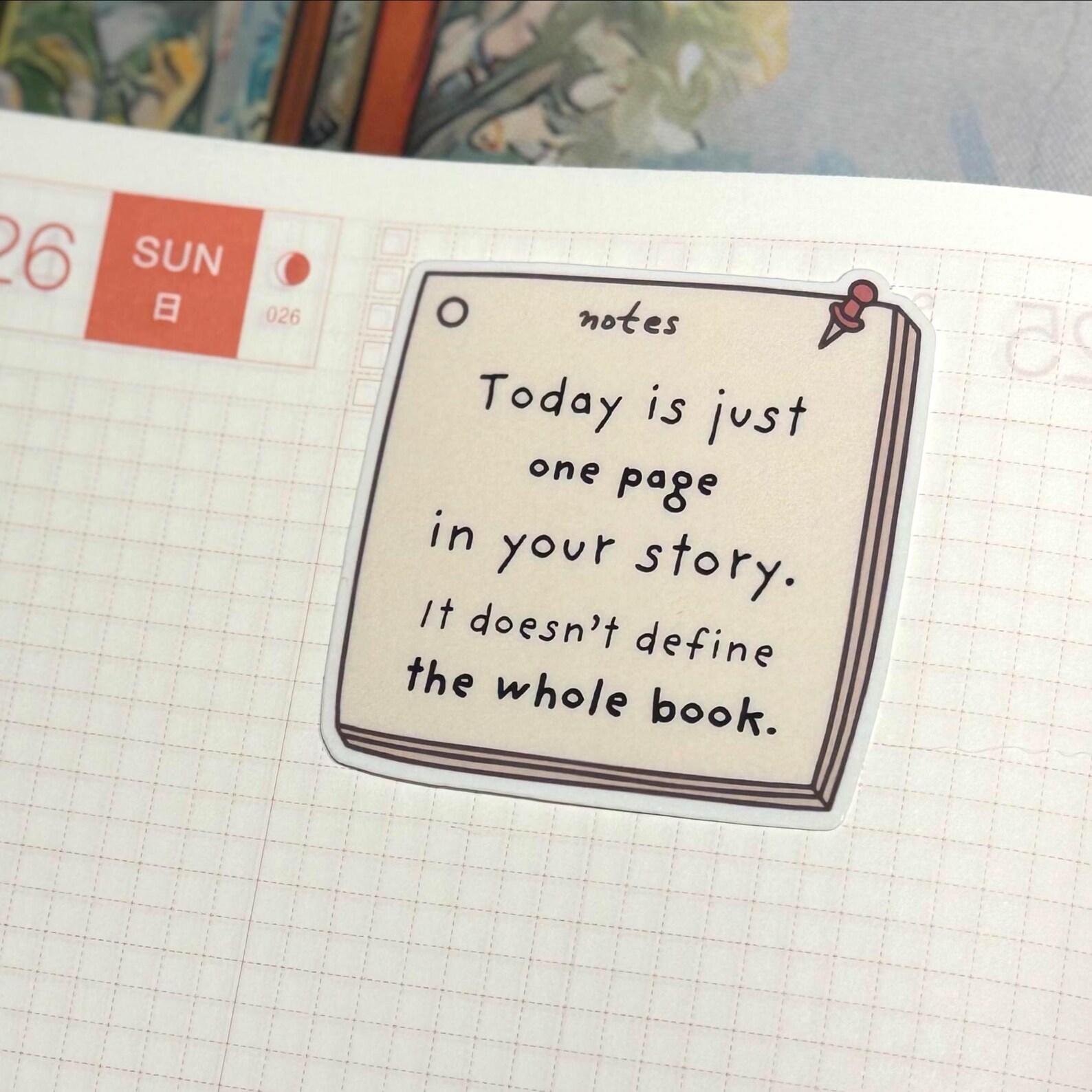 Mental Health Sticky Note Stickers, Reminder Stickers, Positive ...