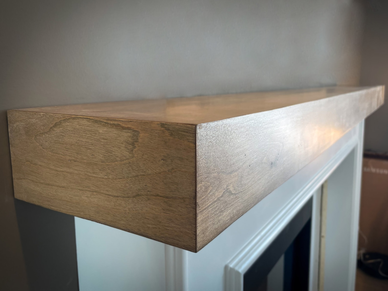 Fireplace Mantel, Hardwood Mantle, Custom Solid Wood Mantle, Mantle ...