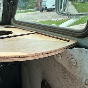 Wood LLV Tray: Post Office Mail Carrier Cup Holder & Organizer ...