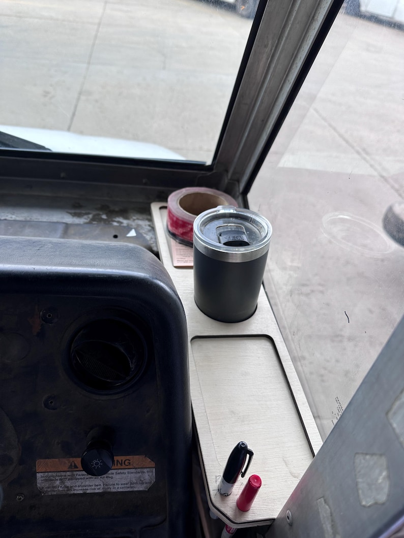 Acrylic FFV Tray: Post Office Mail Carrier Cup Holder & Organizer ...