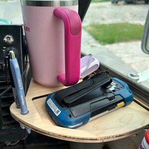 Wood LLV Tray: Post Office Mail Carrier Cup Holder & Organizer ...