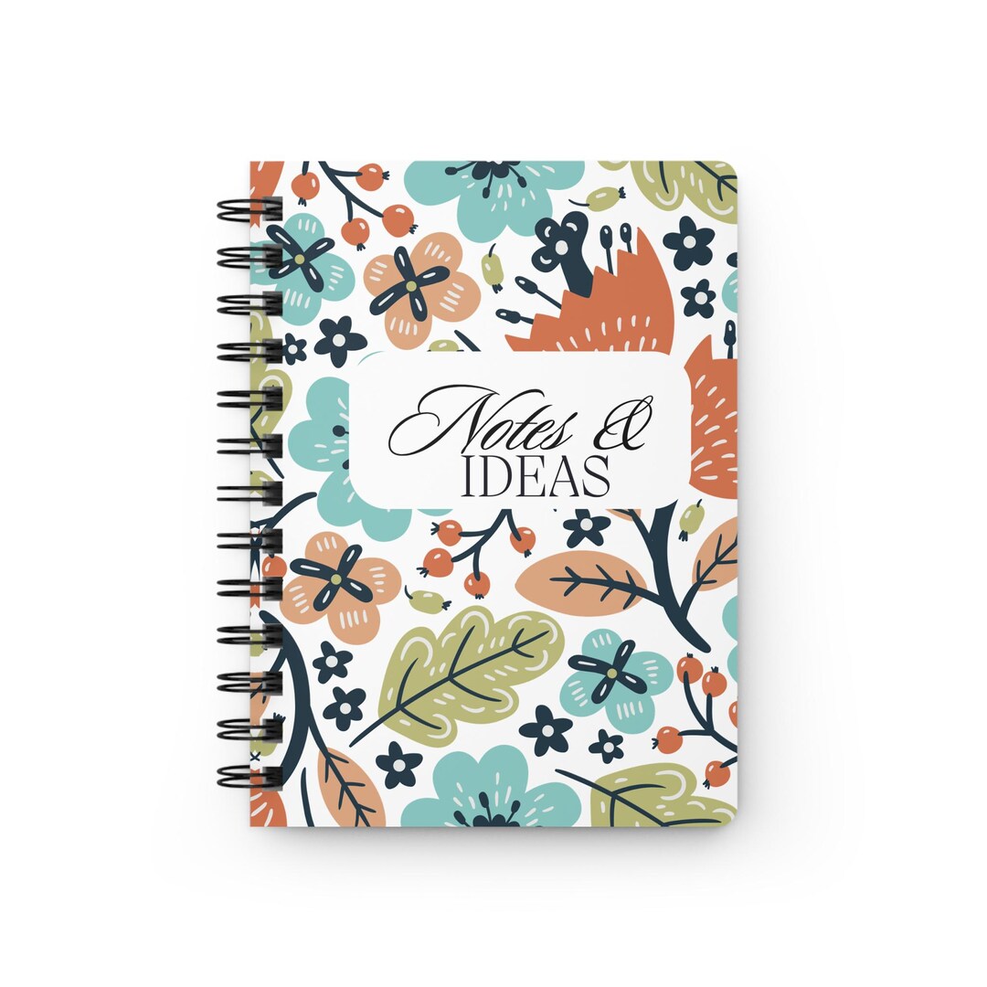 Notes and Ideas Notebook 2 - Etsy