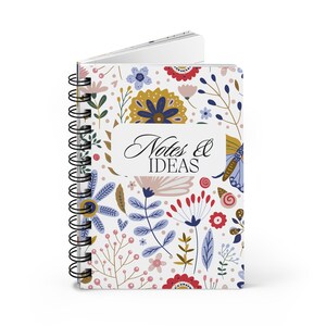 Notes and Ideas Notebook - Etsy
