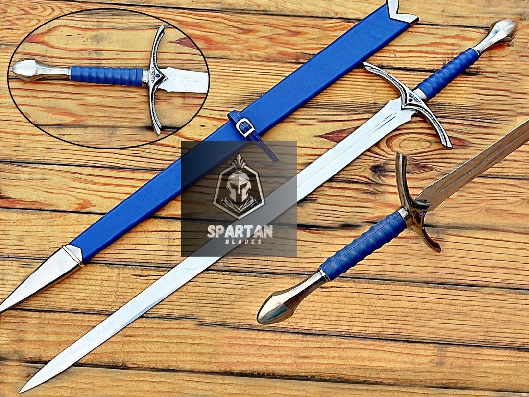 Lord of the Ring Prop, Glamdring the Elvenking, With Scabbard and Wall ...