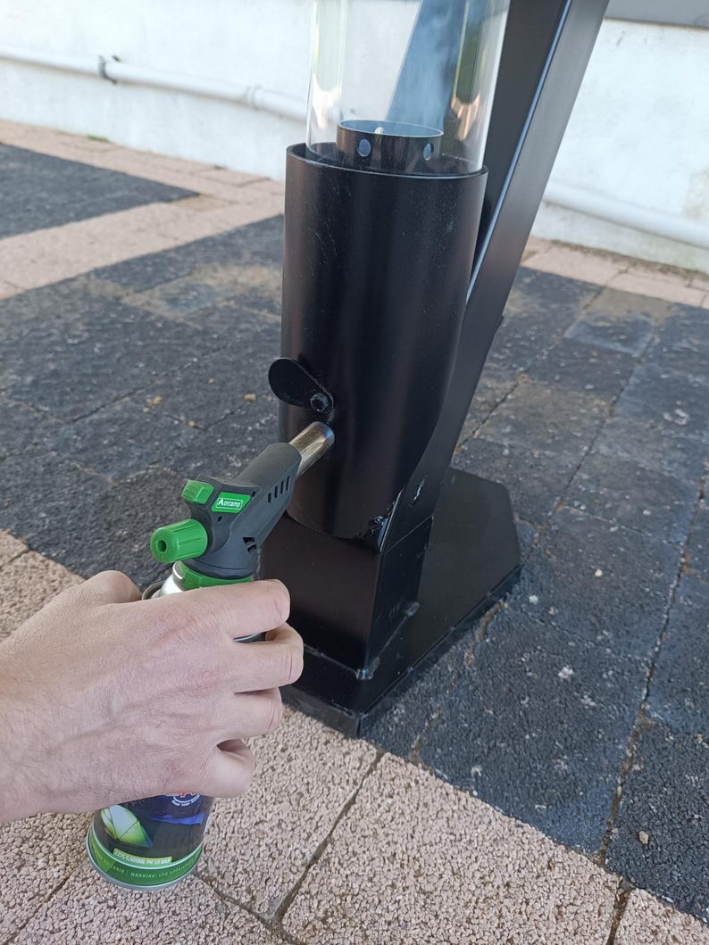 Restaurant and Cafe Outdoor Glass Pellet Fireplace - Etsy