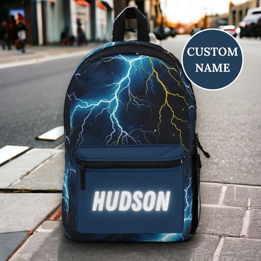 Custom School Backpack for Teen Boy Personalized Gift Idea Boy School ...