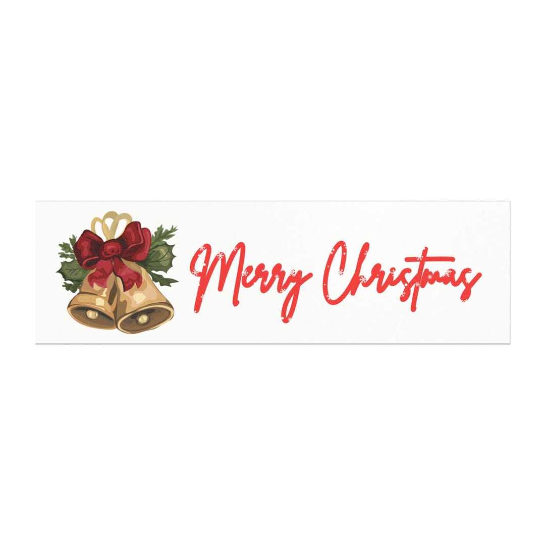 Merry Christmas Car Magnet | Holiday Car Decoration | Removable Xmas ...
