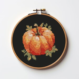 Fall Pumpkin Cross Stitch Pattern PDF – Cs10 - Etsy