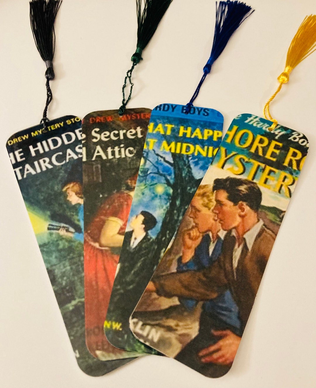 Hardy Boys & Nancy Drew Bookmarks - Etsy