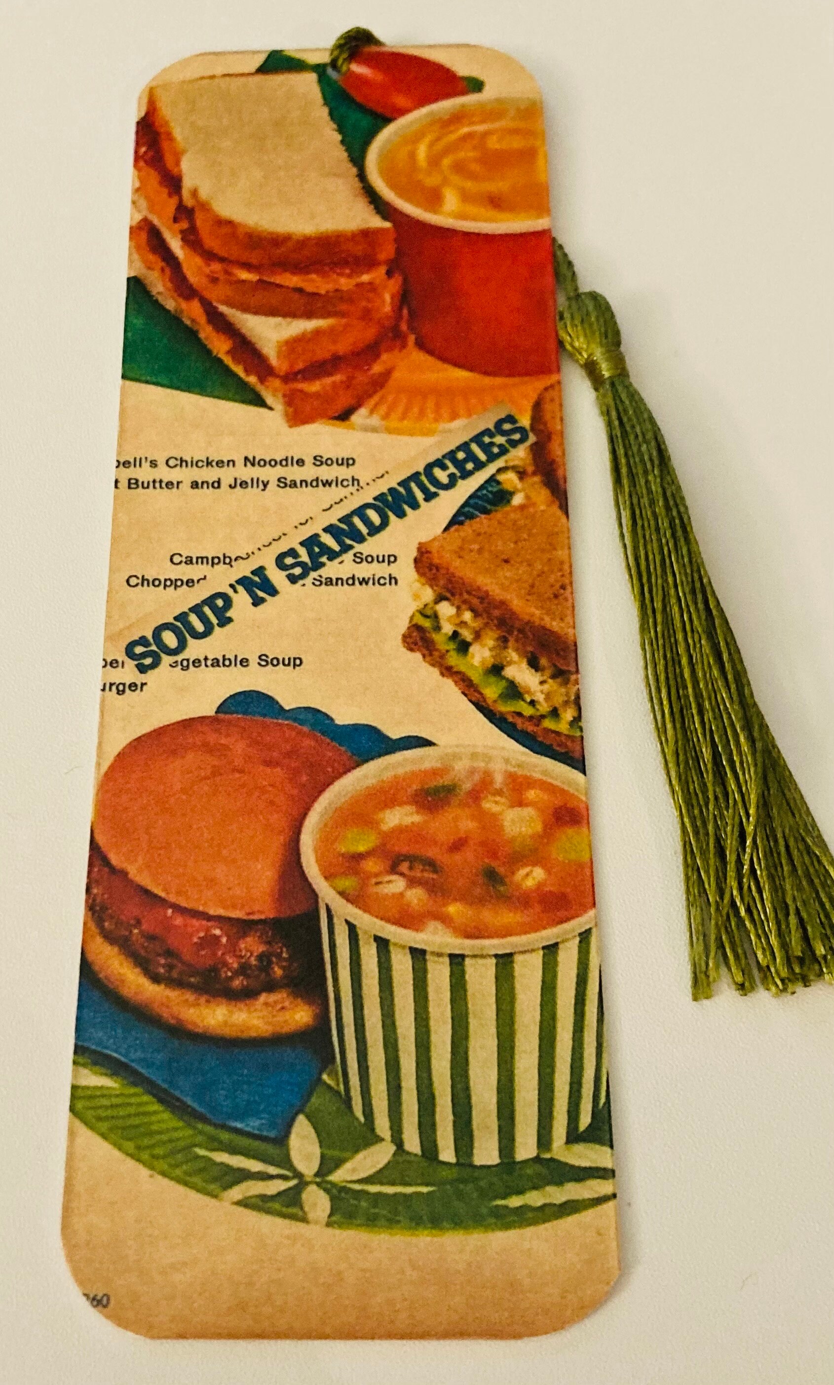 Retro Recipe Bookmarks - Etsy