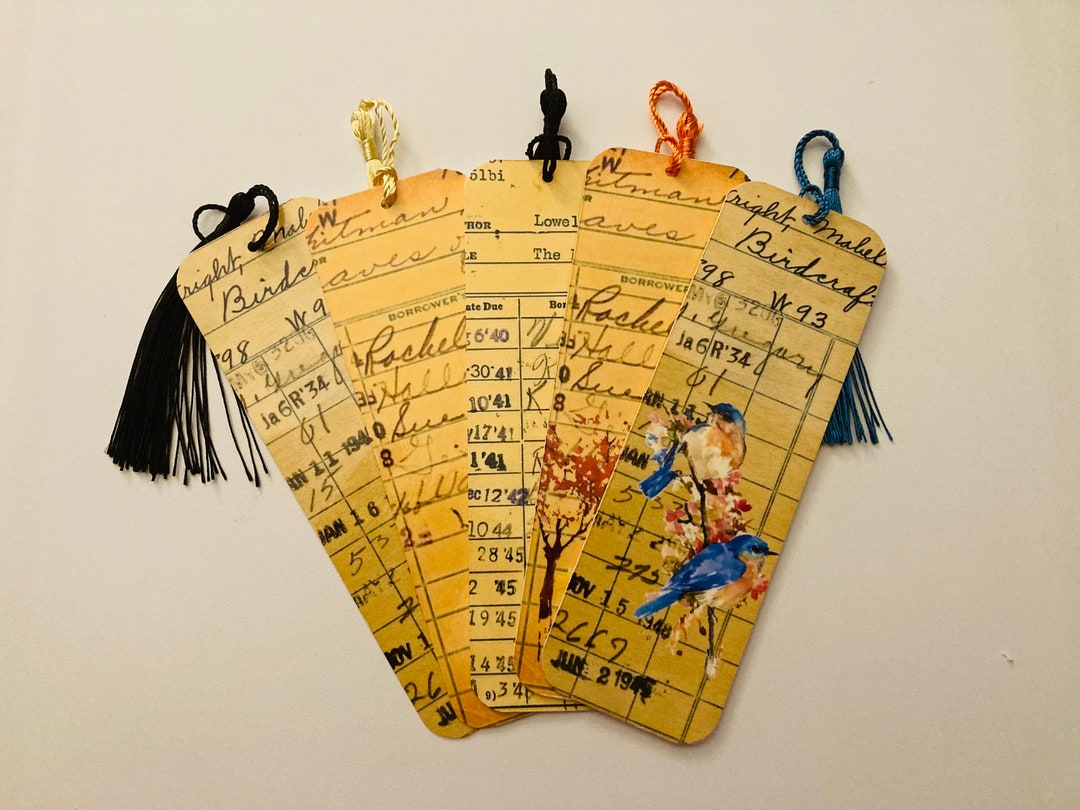 Library Cards - Etsy