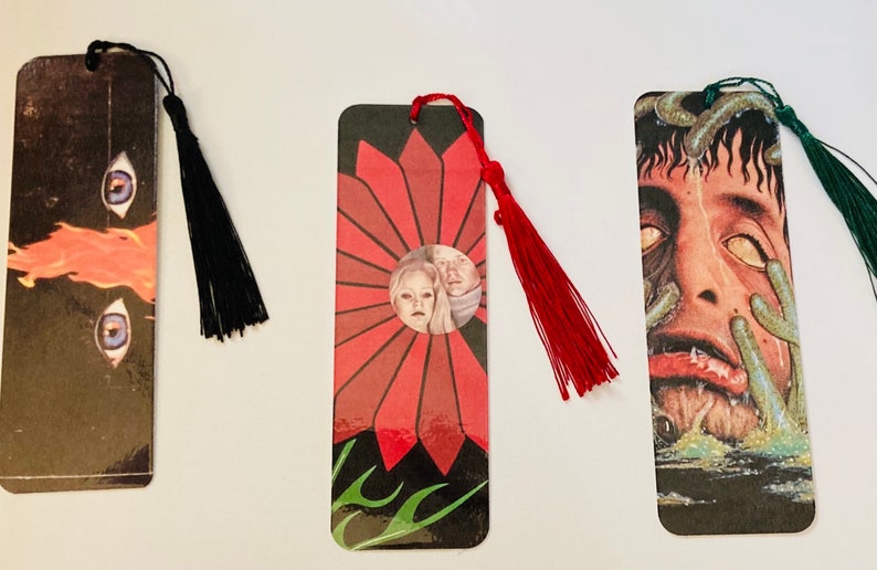 1980s Dimestore Horror Novel Bookmarks - Etsy