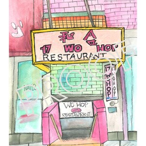 Wo Hop NYC Chinatown 8x10 Instant Digital Download - Etsy