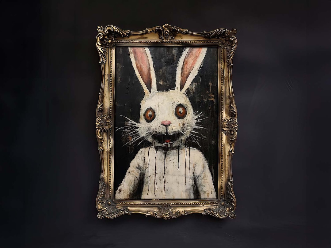 Macabre Gothic Home Decor - Unframed Art Print - Dark Cottagecore ...