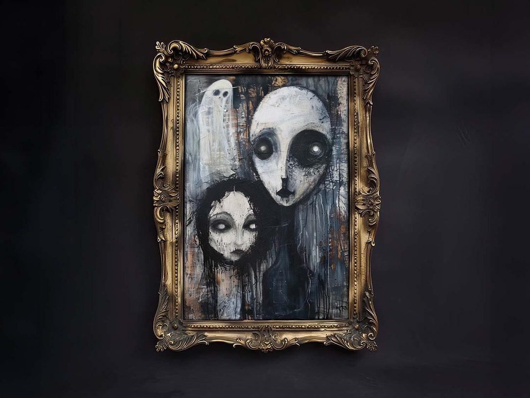Gothic Home Decor - Unframed Macabre Art Print - Dark Cottagecore ...