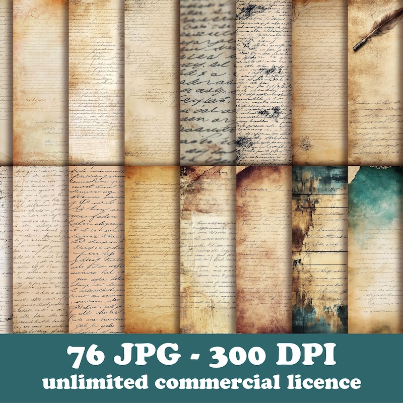 Vintage Paper - Etsy