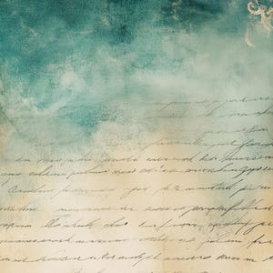 76 Vintage Handwriting Digital Paper, Junk Journal Pages, Old ...