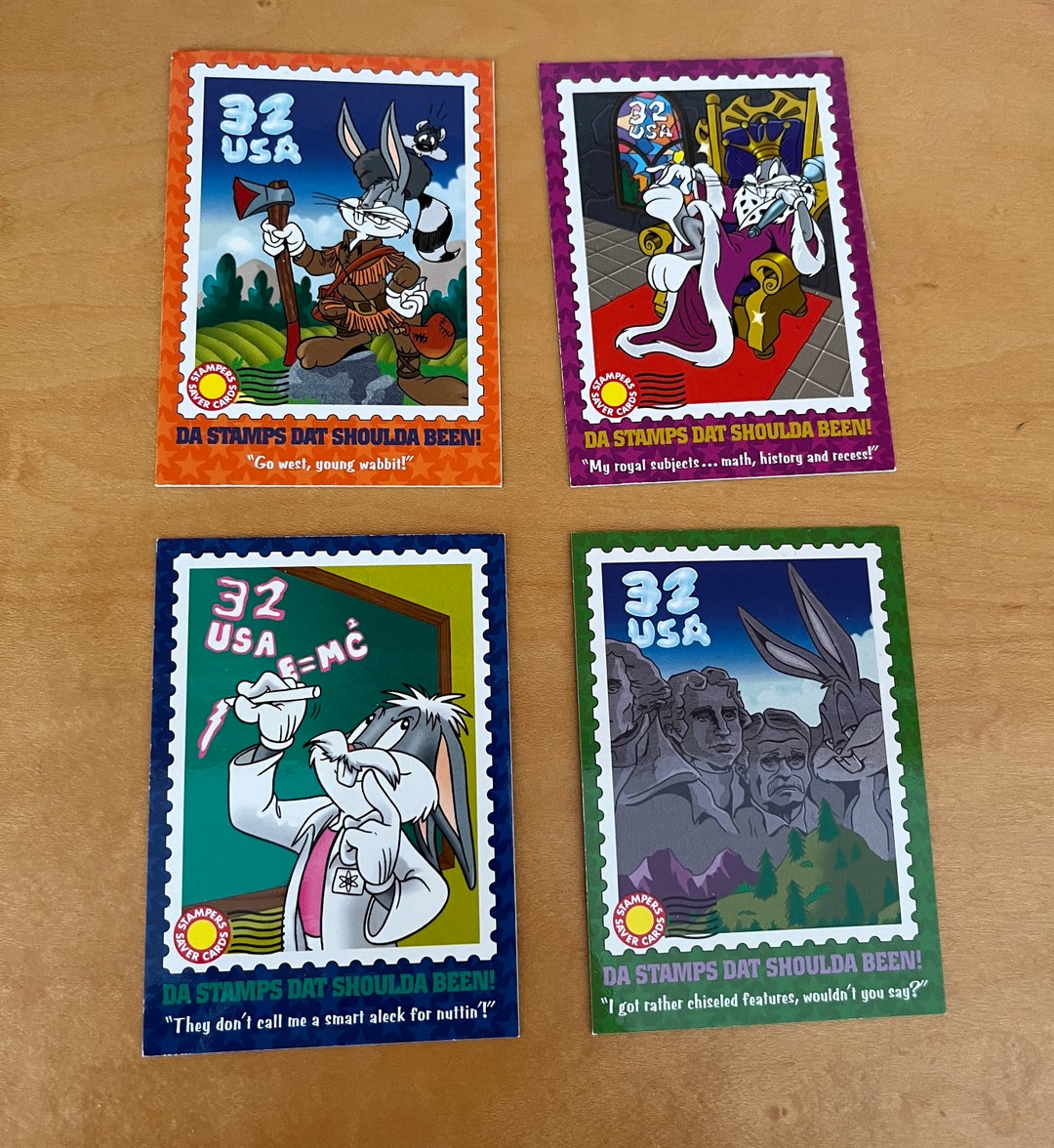 Bugs Bunny Da Stamps Dat Shoulda Been USPS Stampers Collectibles 1997 ...