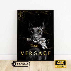 Versace Poster - Etsy