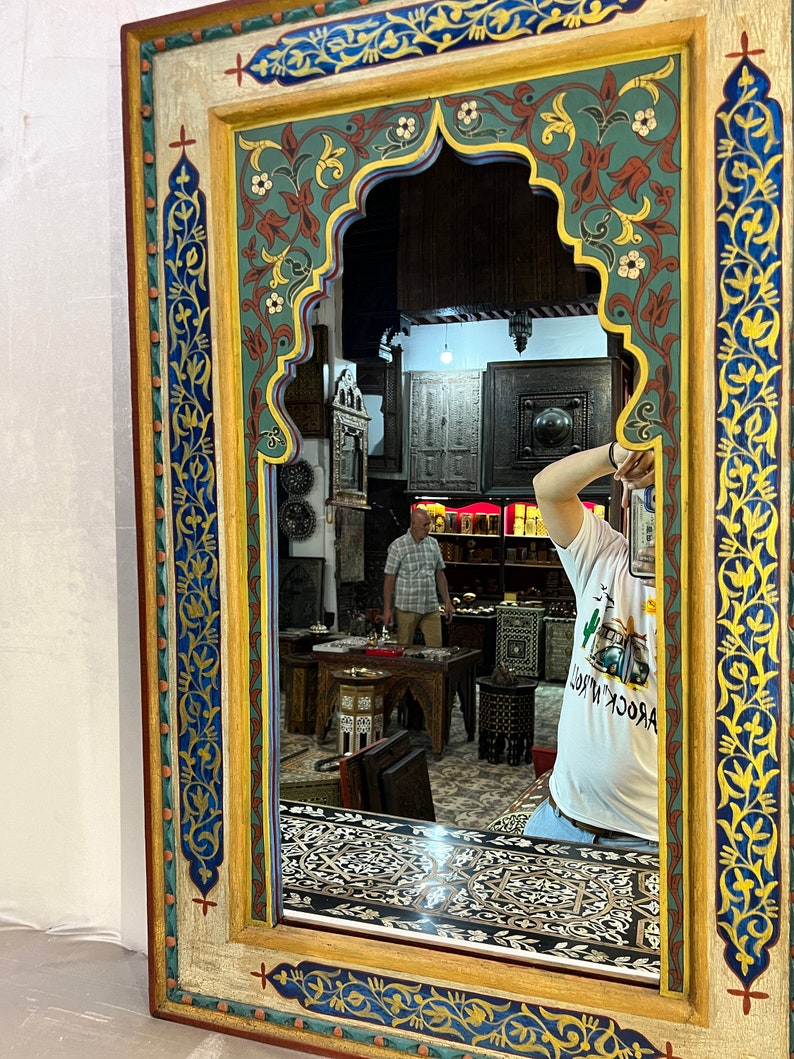 Moroccan Mirror, Handmade Wall Mirror, Decor Home Mirror, Moroccan ...