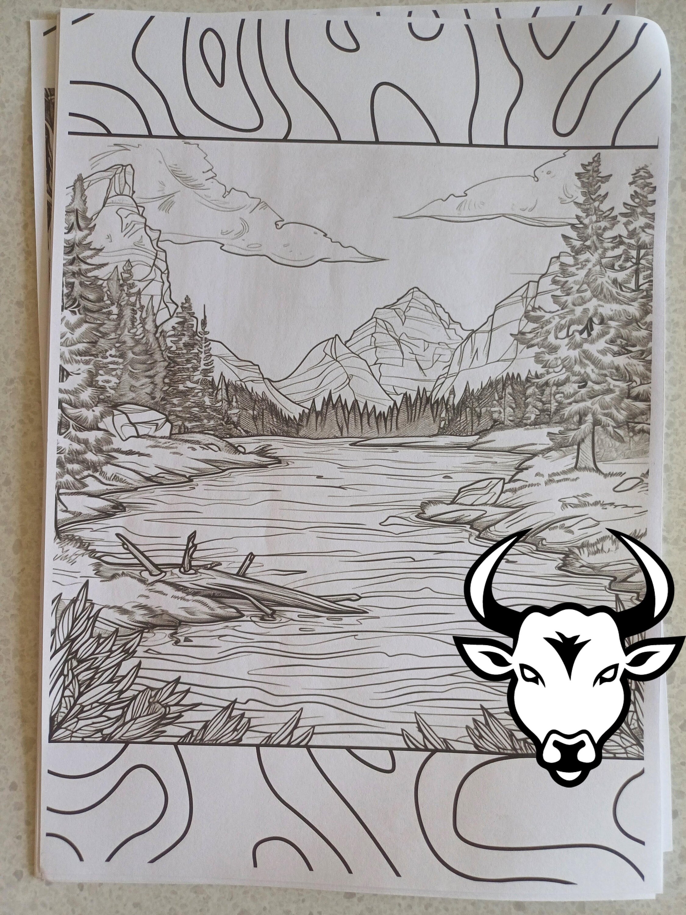 30 Nature Inspired Colouring Pages, Great for Gifts or Afternoon ...