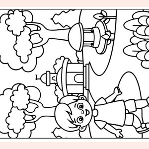 Fun Printable Coloring Pages for Kids & Toddlers Lifestyle Theme ...