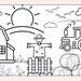 Fun Printable Coloring Pages for Kids & Toddlers Lifestyle Theme ...