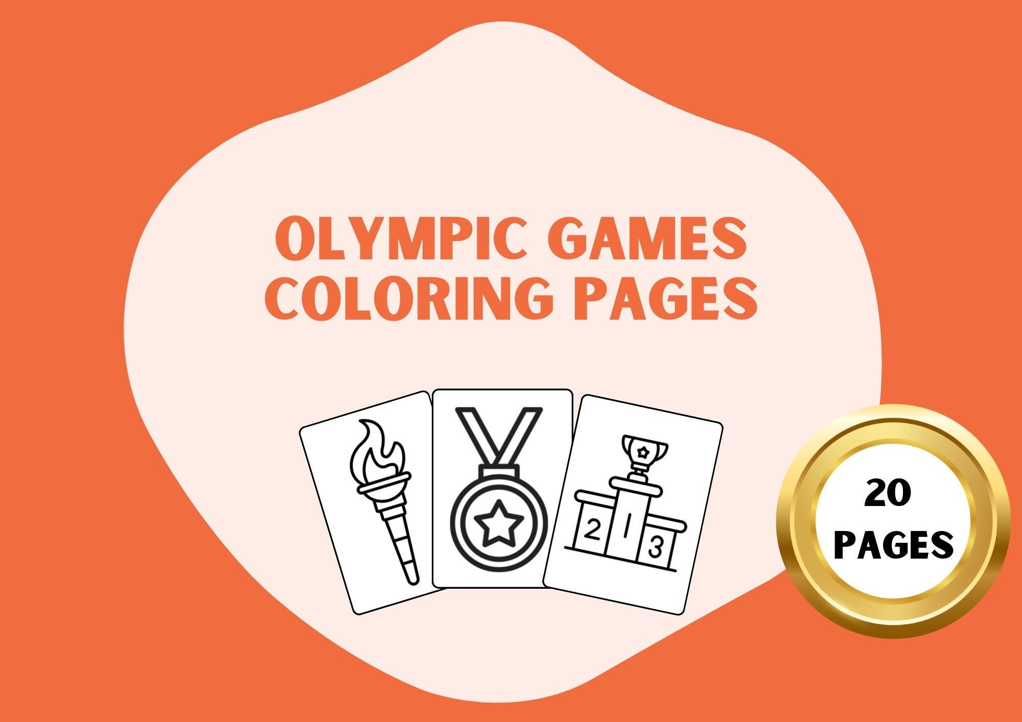 Olympic Games Printable Coloring Pages for Kids and Toddlers Sports ...