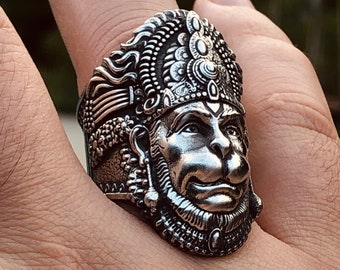 Hanuman Ring - Etsy UK