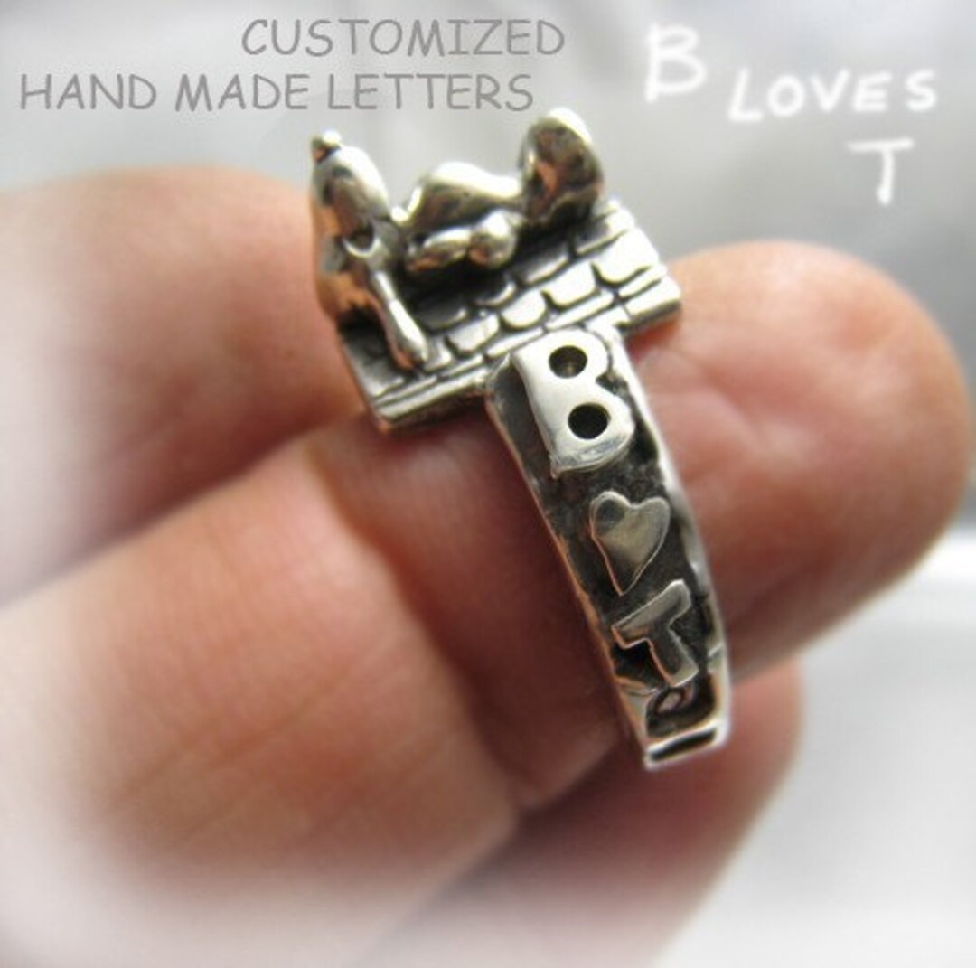 CUSTOMIZED Snoopy Love Snoopy on Roof Top Peace Be With You Chill Out ...